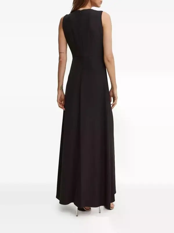 SANDRO FERRONE Pleated Maxi Dress