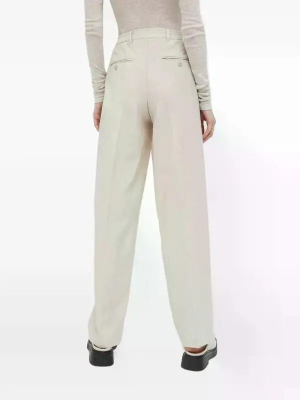 American Vintage Pleated Front Trousers - Neutrals