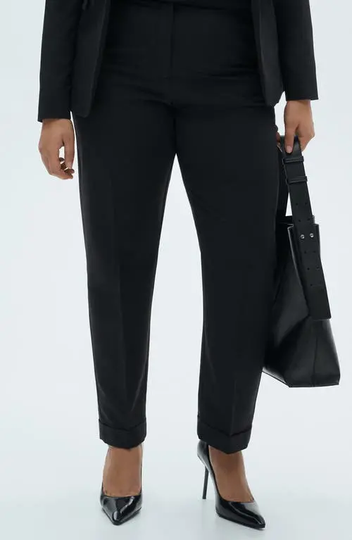 Mango Straight Suit Pants
