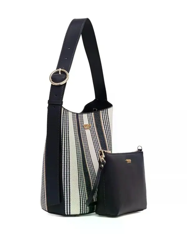 Guess Striped Tote Bag