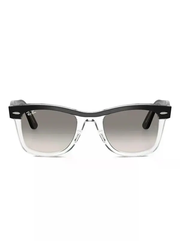 Ray-ban Square-frame Polished Sunglasses - Black