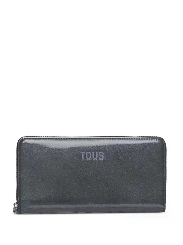 TOUS Zip-around Wallet - Black