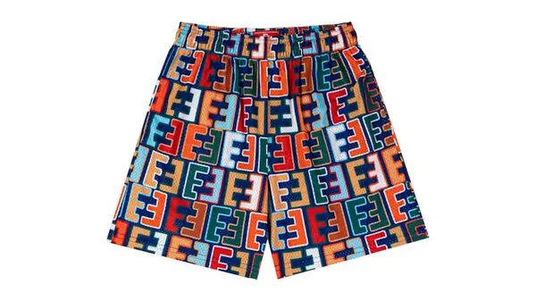 ERIC EMANUEL Ee Pattern Basic Short - Navy Blue