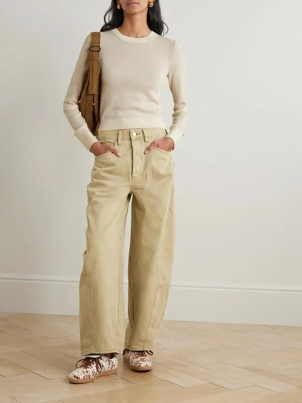 Eterne Clark Ribbed Cashmere Sweater