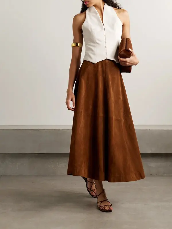 Staud Stella Crepe Vest