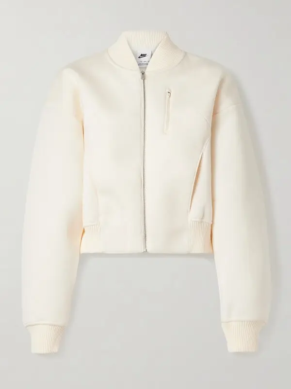 Nike Destroyer Modal-blend Jersey Bomber Jacket