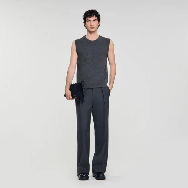 Sandro Cashmere Sweater Vest