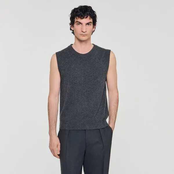 Sandro Cashmere Sweater Vest