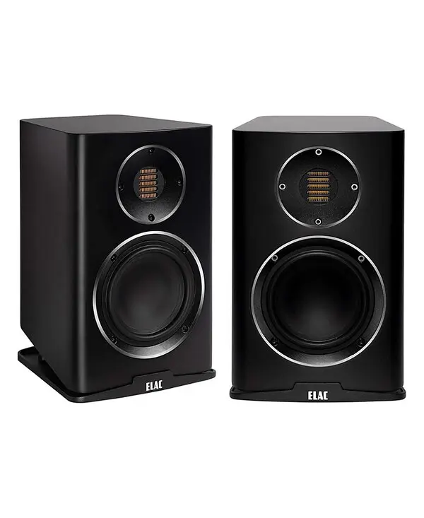 ELAC Bs243.4-sb 5.25" Bookshelf Speakers - Satin Black