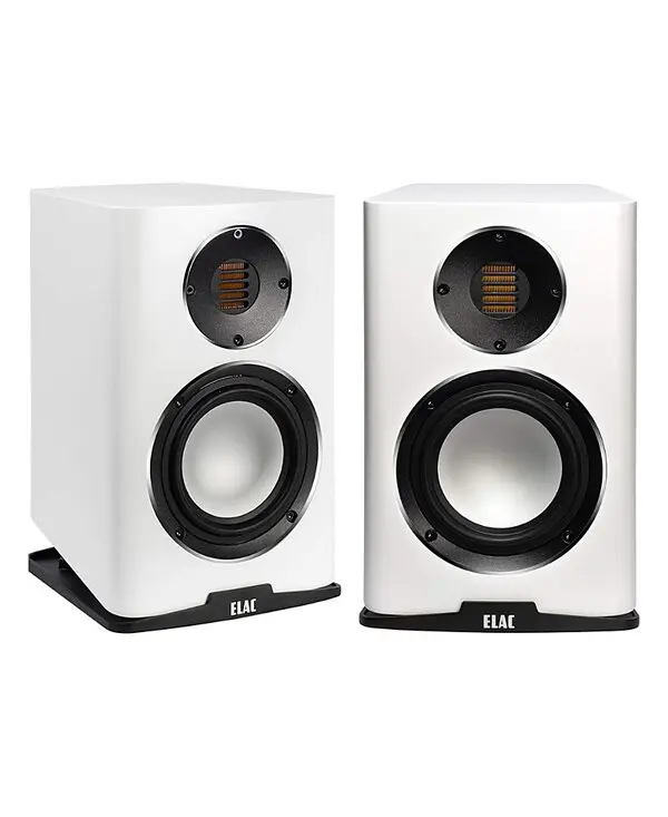 ELAC Bs243.4-sb 5.25" Bookshelf Speakers - Satin White