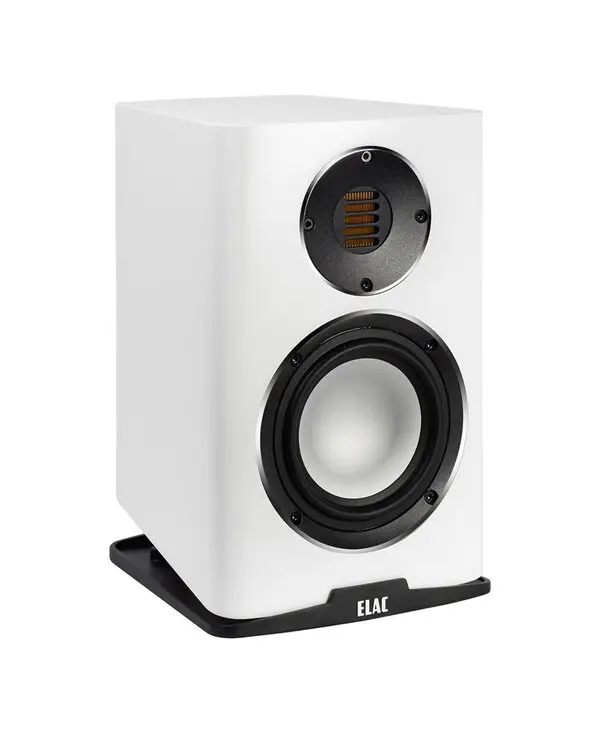 ELAC Bs243.4-sb 5.25" Bookshelf Speakers - Satin White