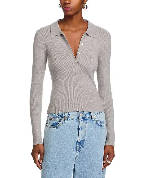 525 America Ginny Top - Gray Mist Heather