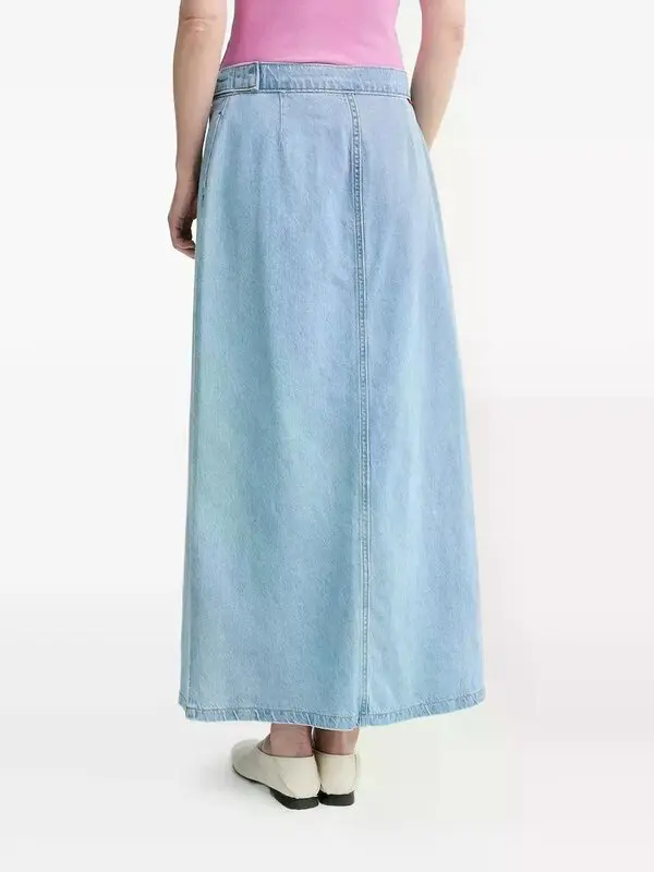 LEVI'S Belted Wrap Maxi Skirt