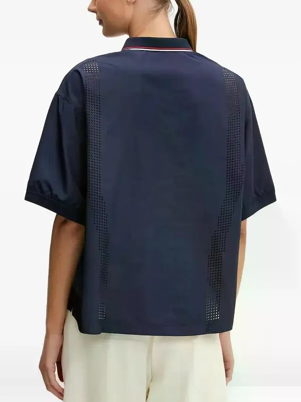 Lacoste Perforated-panel Polo Shirt