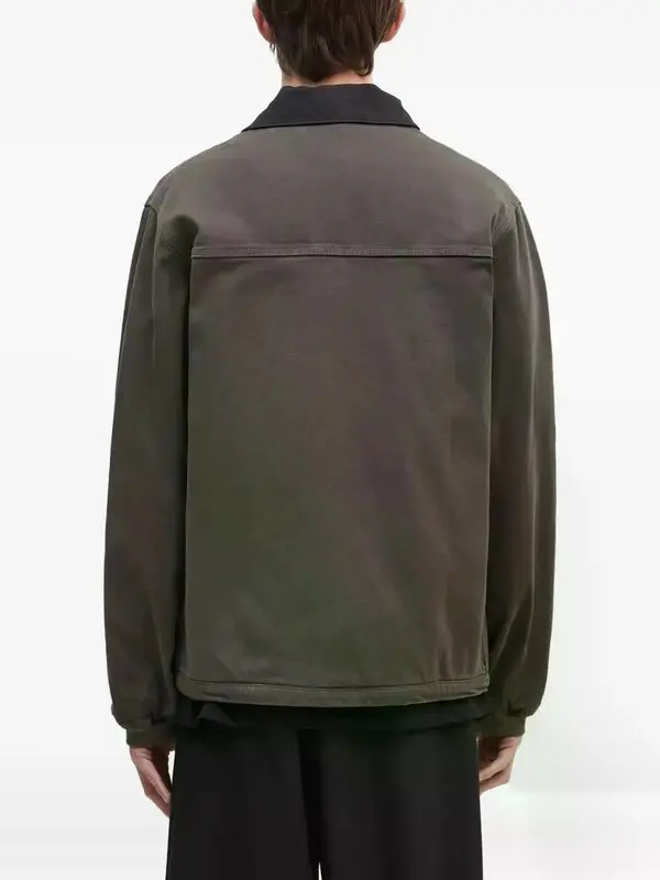 STAN RAY Contrast-collar Jacket - Brown