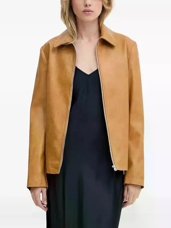 Rag & Bone Zip-front Faux-leather Jacket