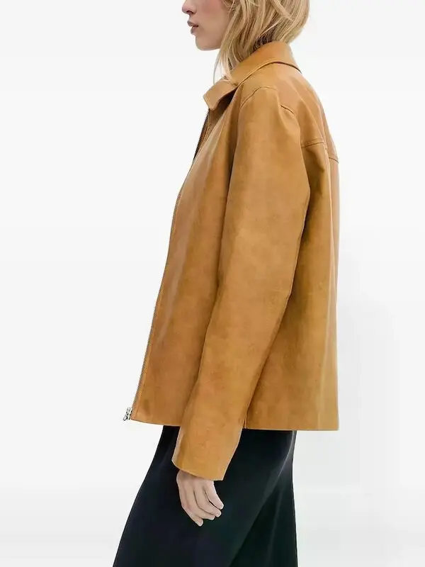 Rag & Bone Zip-front Faux-leather Jacket