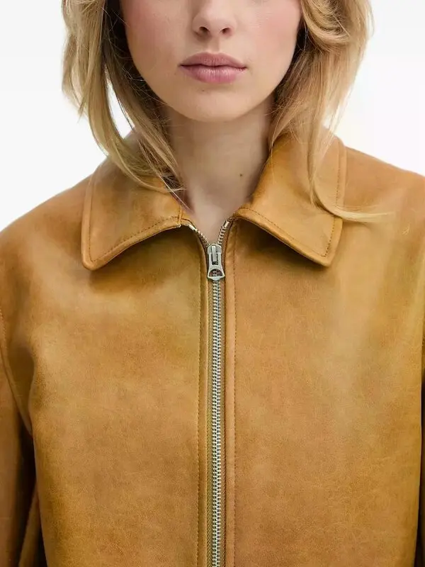 Rag & Bone Zip-front Faux-leather Jacket