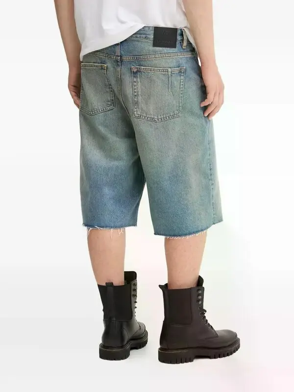 WON HUNDRED Frayed Denim Shorts