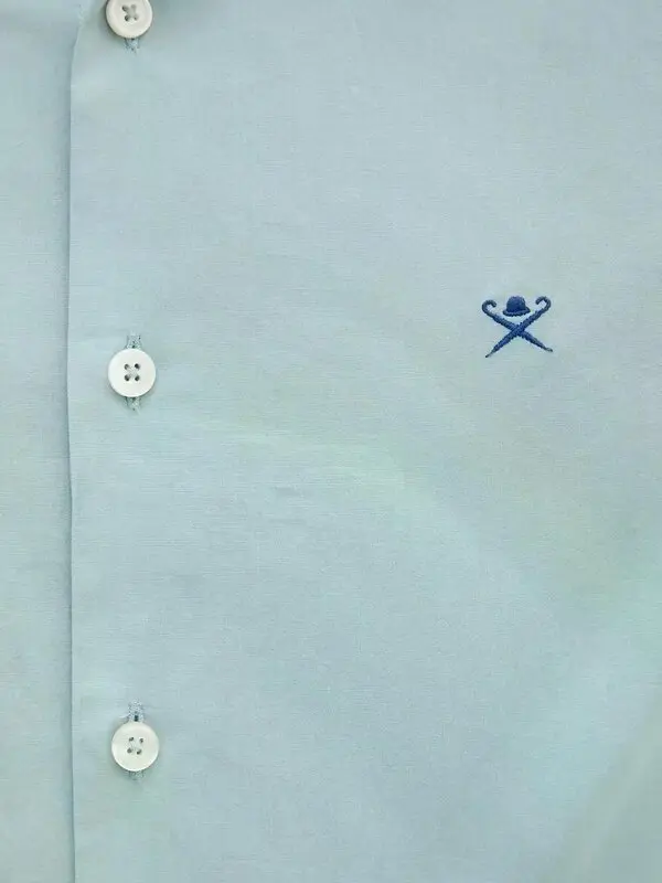 HACKETT Embroidered-logo Long-sleeve Shirt