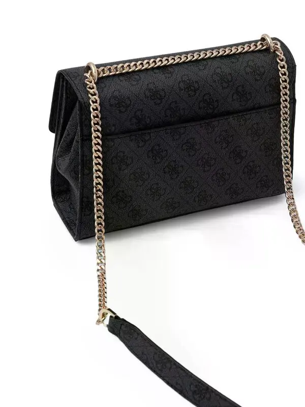 Guess Calista Convertible Monogram-print Crossbody Bag