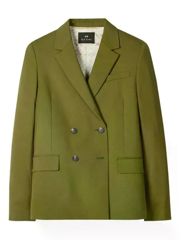 Paul Smith Double-breasted Button Blazer - Green