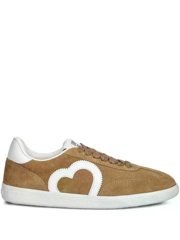 Moschino Heart Suede Sneakers