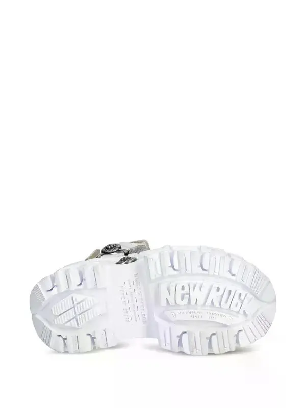 NEW ROCK 100mm Studded Platform Sandals