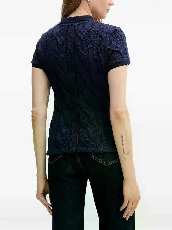 Polo Ralph Lauren Cable-knit Polo Shirt