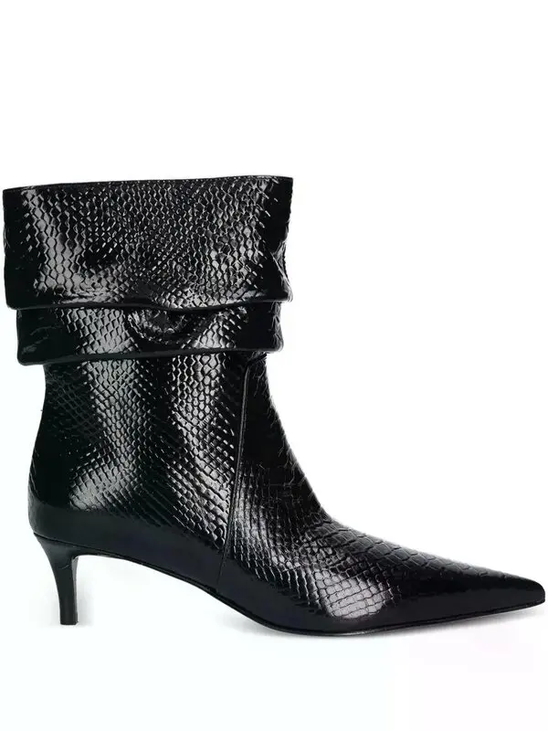 Michael Kors 50mm Embossed Ankle Boots