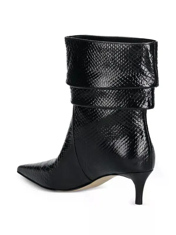 Michael Kors 50mm Embossed Ankle Boots