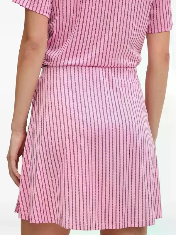 PEAK PERFORMANCE Pinstripe Mini Skirt