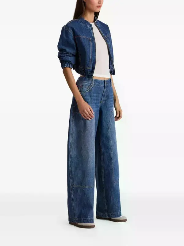 Alice + Olivia Andie Cotton Jeans