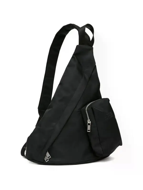 MAISON MARGIELA Asymmetric Zip Crossbody Bag - Black