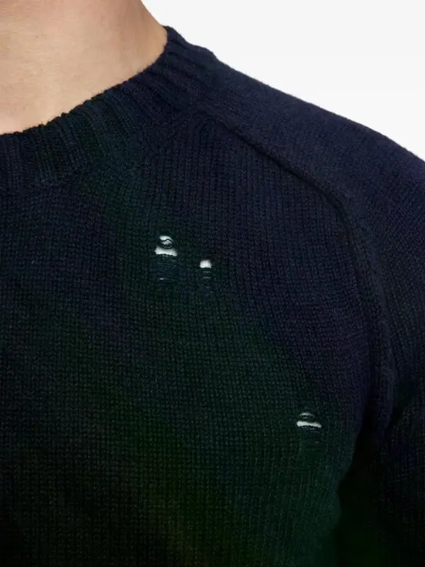 Zadig&Voltaire Crew Neck Wool Blend Sweater