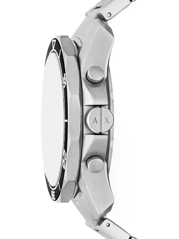 Armani Exchange Chronograph Stainless Steel Watch - Silver