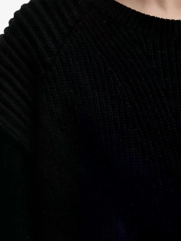 IRO PARIS Wool Sweater With Ribbed Shoulder Detail