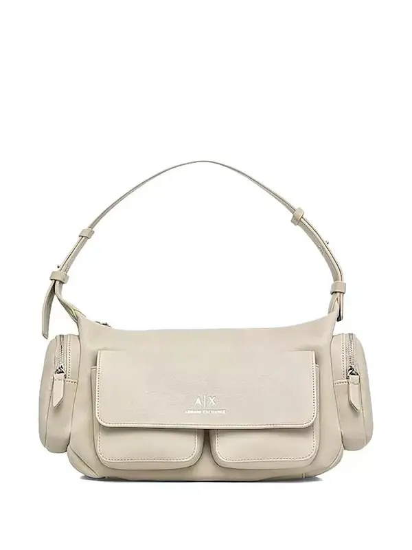 Armani Exchange Utility Shoulder Bag - Neutrals