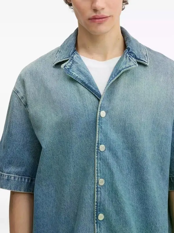 WON HUNDRED Short-sleeve Button Shirt