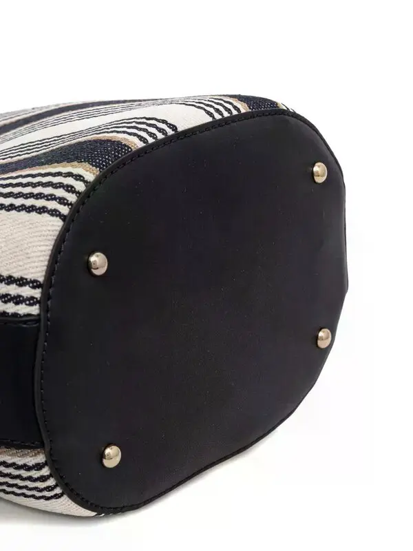 Guess Striped Tote Bag