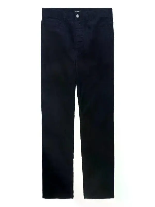 Zadig&Voltaire Straight-leg Cotton Trousers