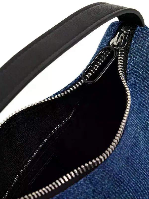 Karl Lagerfeld Box Logo Denim Crossbody Bag