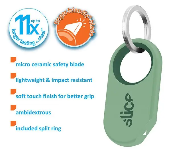 SLICE Set Of 3 Key Chain Safety Cutters