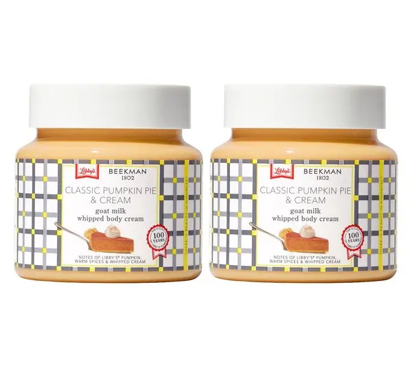 BEEKMAN 1802 X Libby's Classic Pumpkin Pie Body Cream Duo - One-color