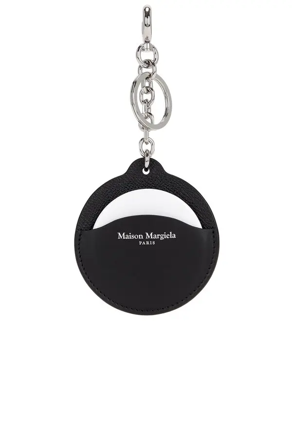 MAISON MARGIELA Air Tag Key Ring - Black