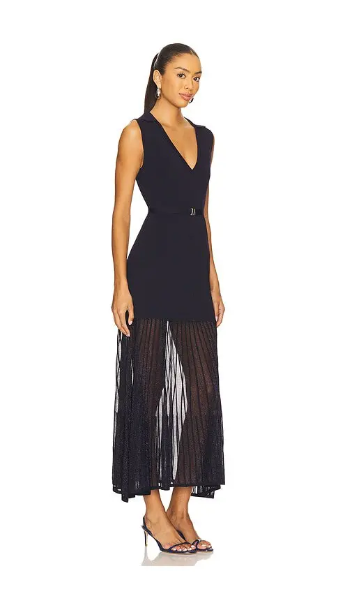 KARINA GRIMALDI Orla Knit Maxi Dress
