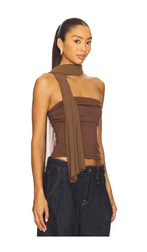 ALL THE WAYS Nataline Top - Brown