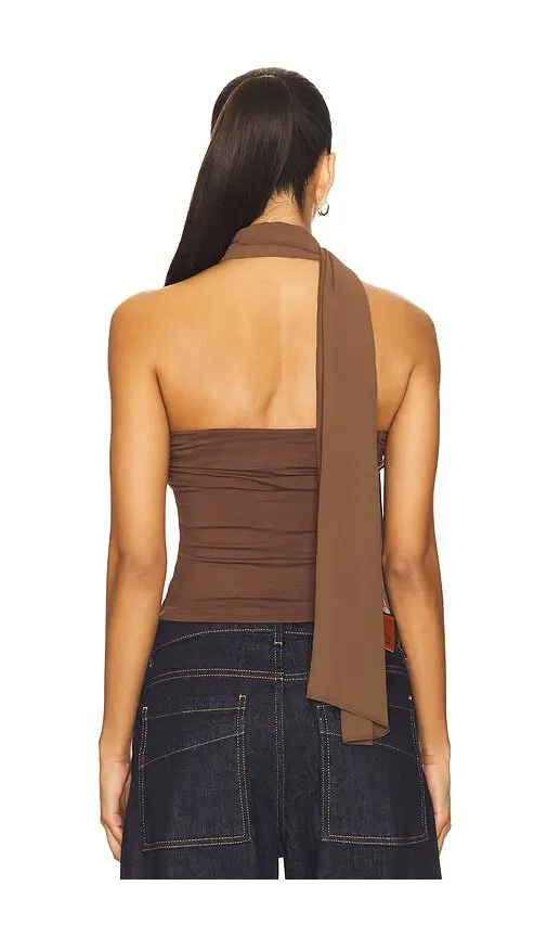 ALL THE WAYS Nataline Top - Brown