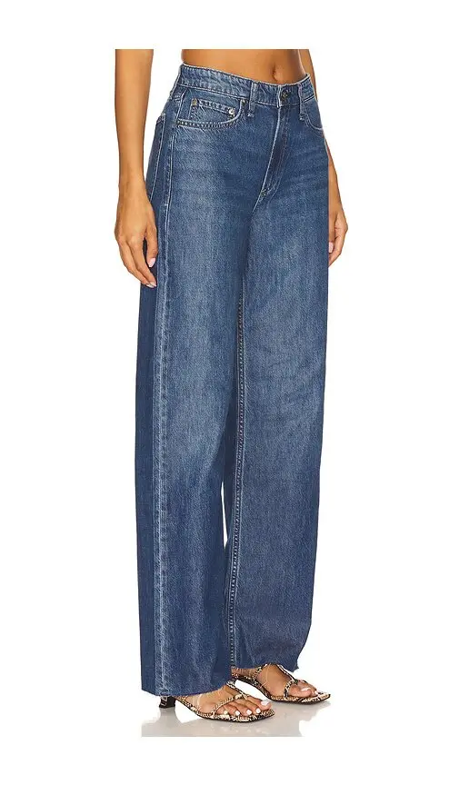 Rag & Bone Featherweight Logan Wide Leg