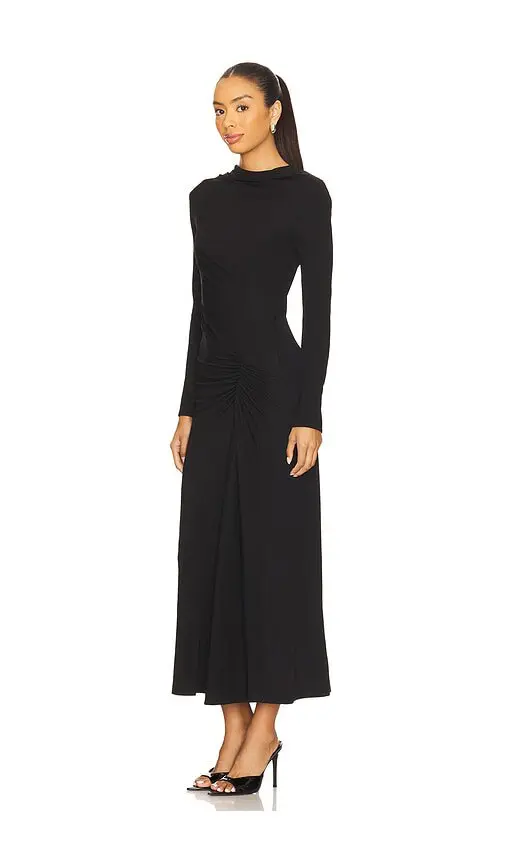 Simkhai Ferrera Midi Dress - Black